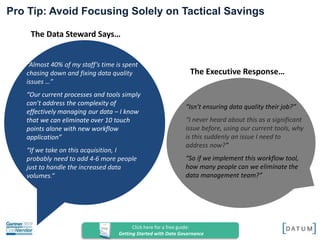 How to Build & Sustain a Data Governance Operating Model | PPTX
