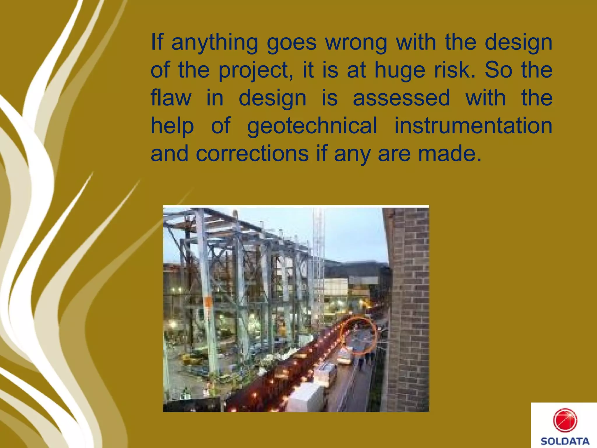 Datum monitoring and geotechnical instrumentation | PPT