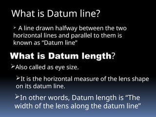 DATUM SYSTEM ,DATUM LINE ,DATUM CENTER,MID DATUM DEPTH | PPTX
