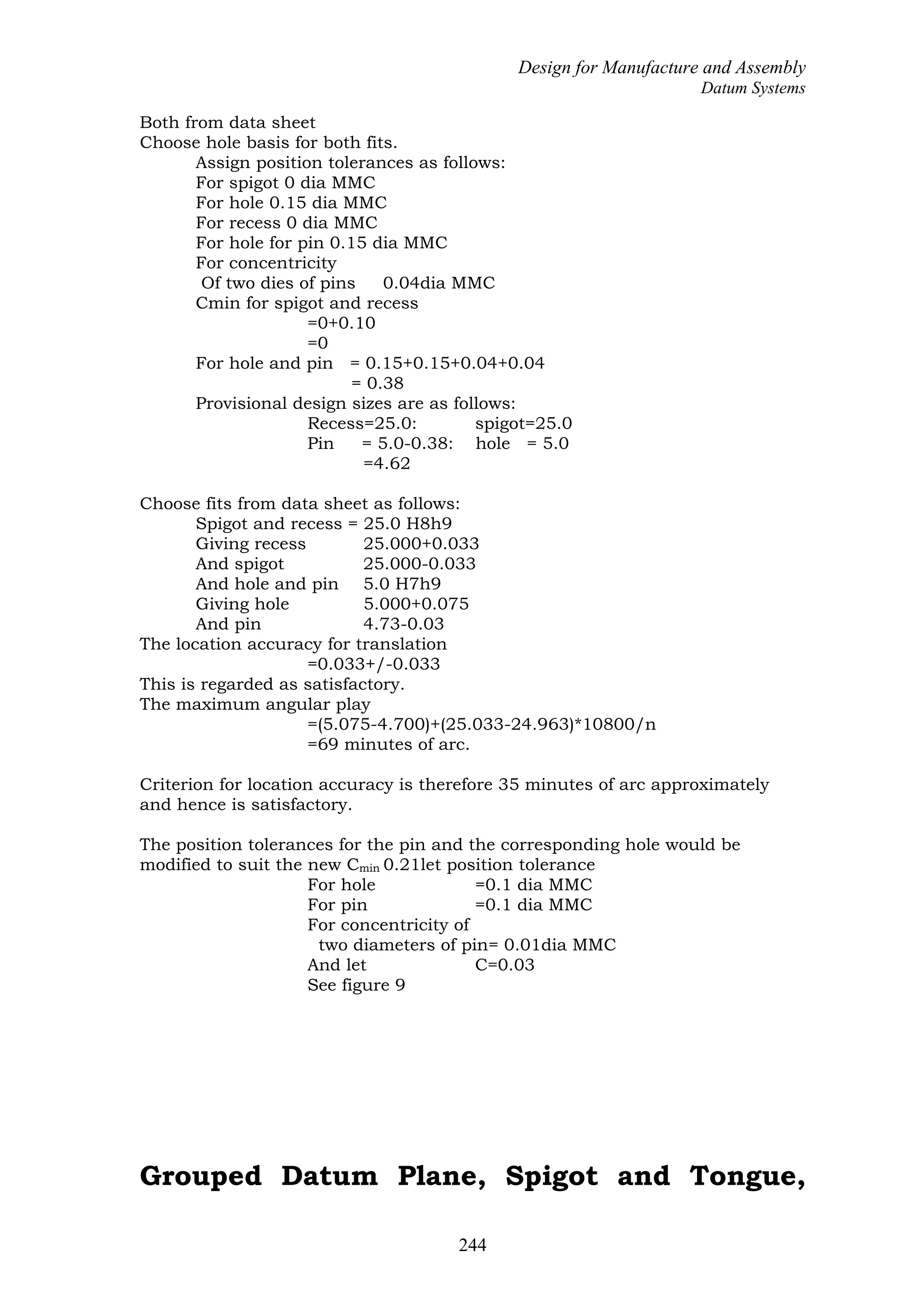 Datum systems-DFMA- in precision engg | PDF