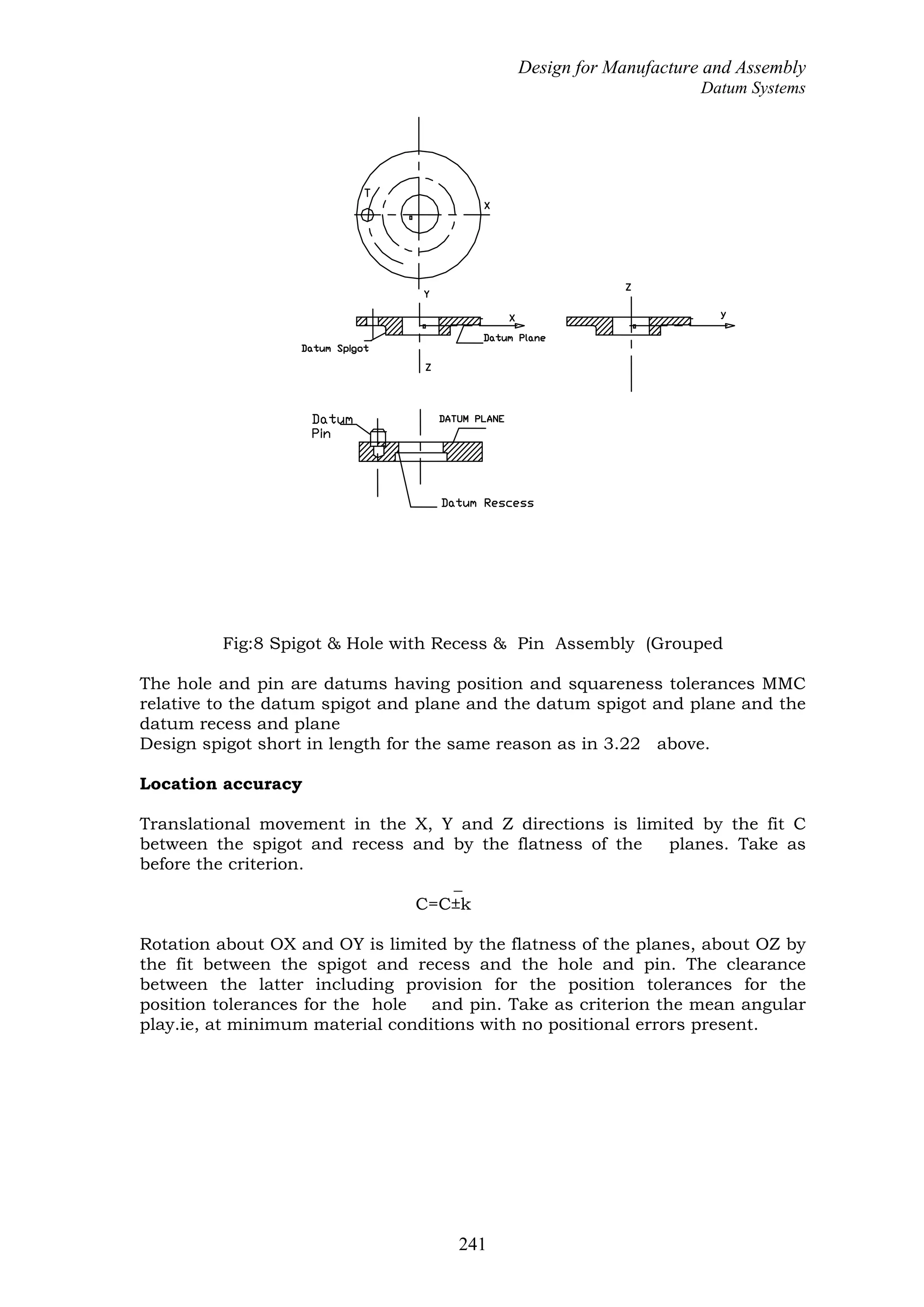 Datum systems-DFMA- in precision engg | PDF