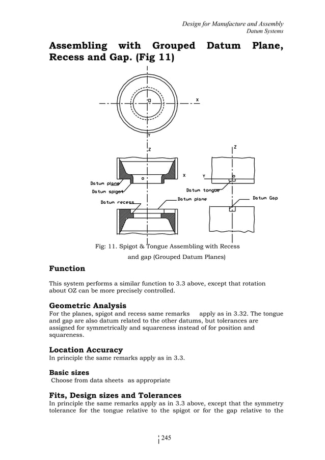 Datum systems-DFMA- in precision engg | PDF | Physics | Science