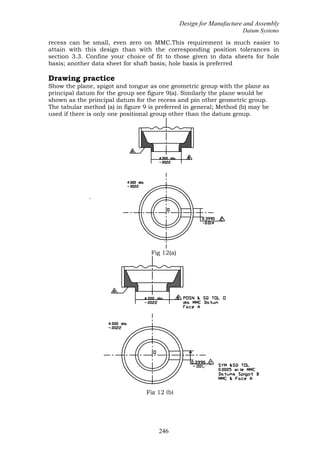 Datum systems-DFMA- in precision engg | PDF