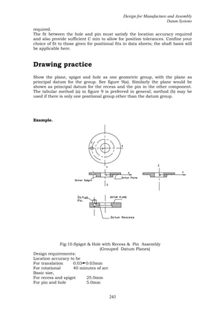 Datum systems-DFMA- in precision engg | PDF
