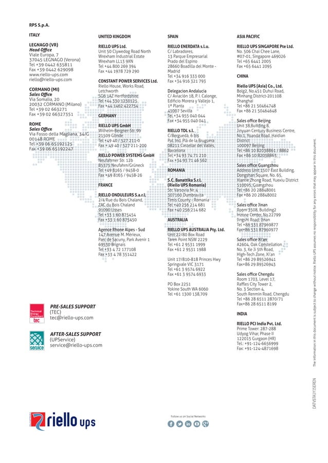 Vision Range of UPS for Protection of Peripheral Network Devices ...