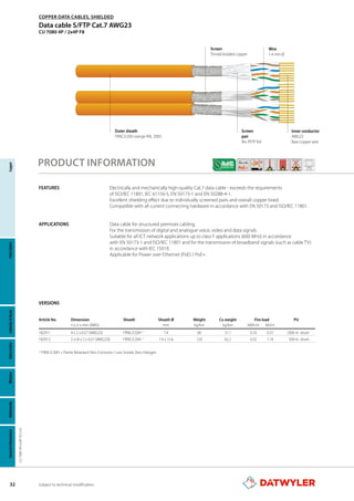Datwyler catalog info tech middle east | PDF