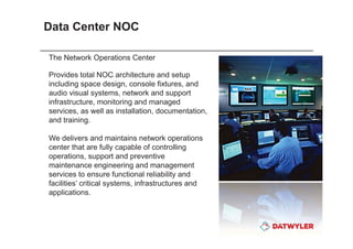 Datwyler data center presentation info tech middle east | PDF