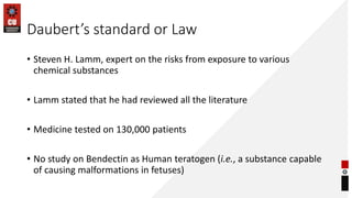 Daubert and Frye Law.pptx