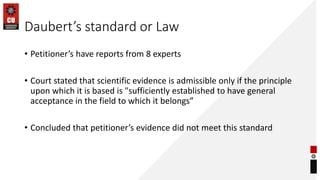 Daubert and Frye Law.pptx