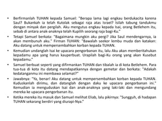 Daud dalam alkitab | PPTX