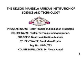DAUD NAA PPT for nuclear activation .pptx