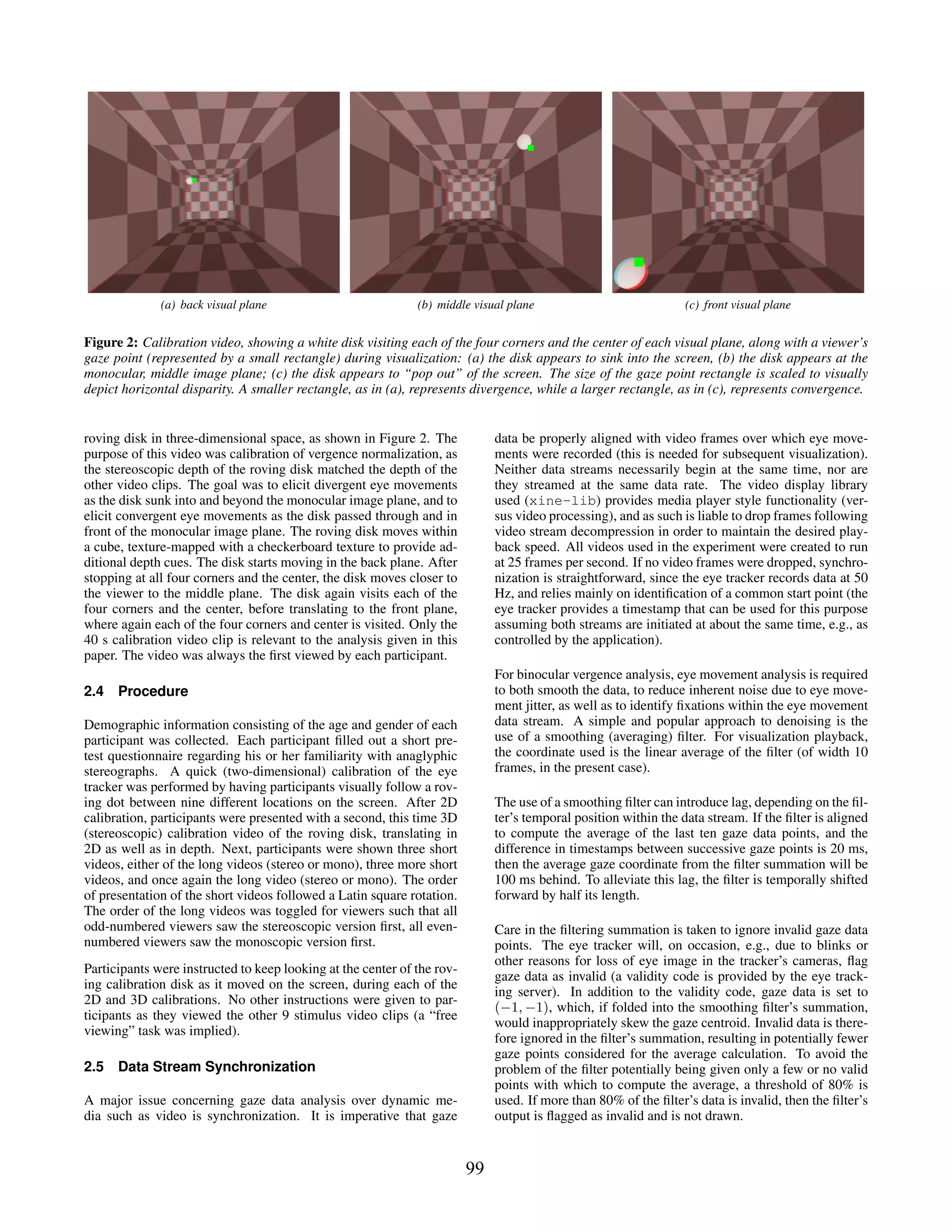 Daugherty Measuring Vergence Over Stereoscopic Video With A Remote Eye Tracker | PDF