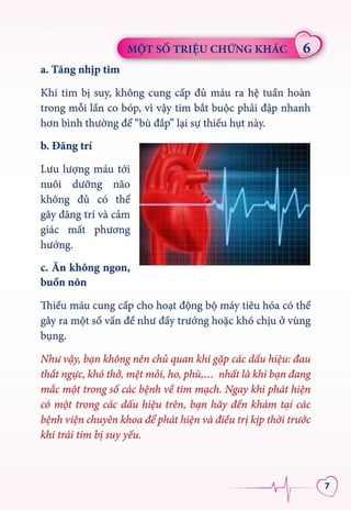 Dấu hiệu cảnh báo suy tim | PDF | Free Download