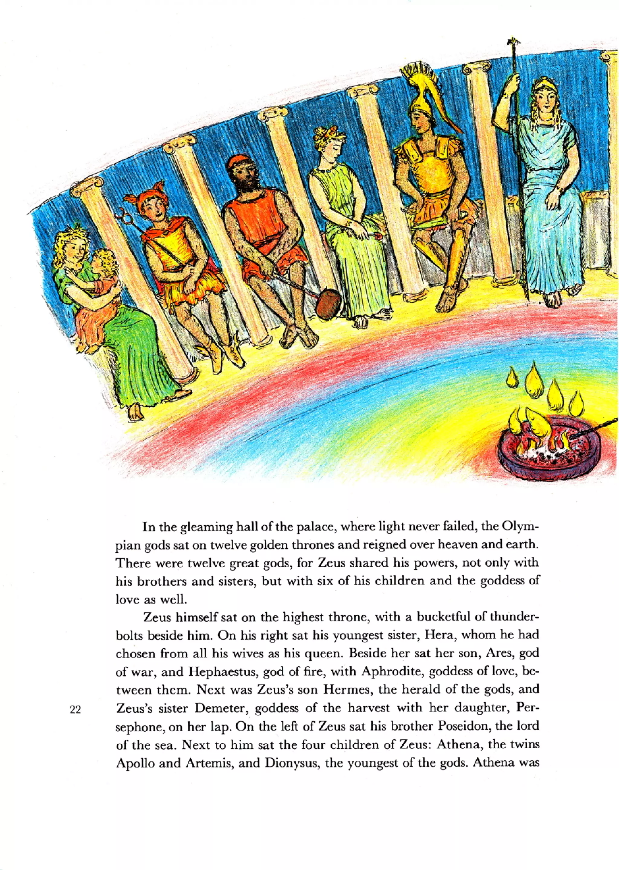 D'aulaires' Book of Greek Myths | PDF