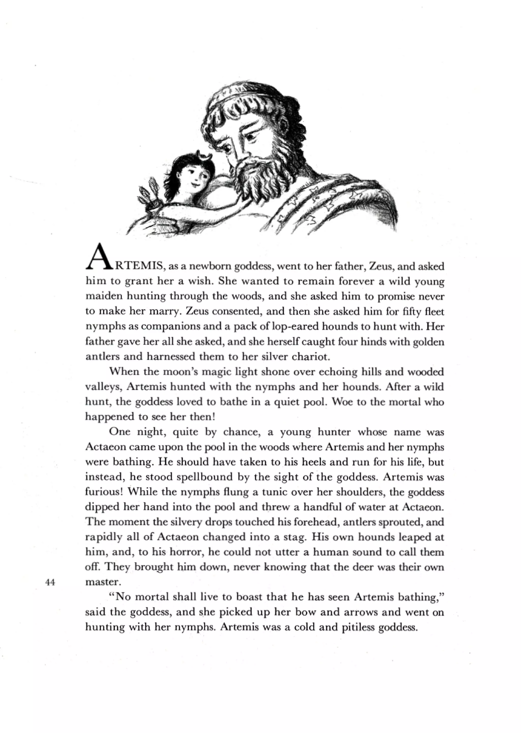 D'aulaires' Book of Greek Myths | PDF