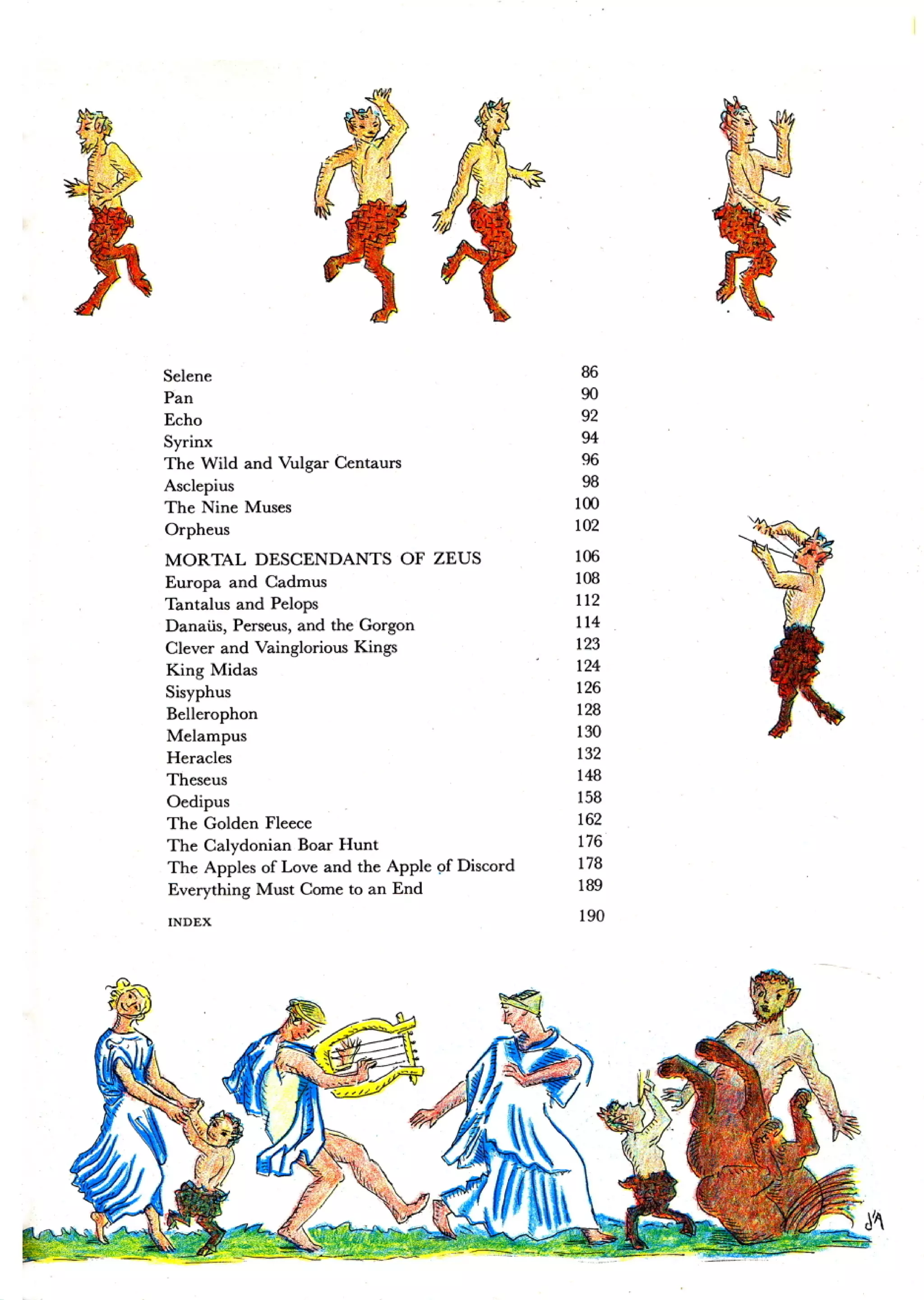 D'aulaires' Book of Greek Myths | PDF