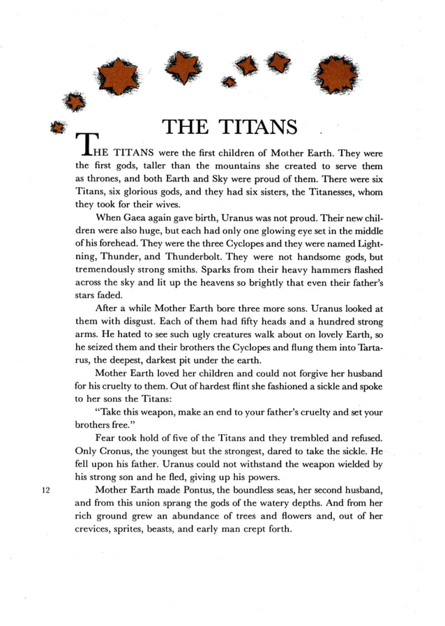 D'aulaires' Book of Greek Myths | PDF