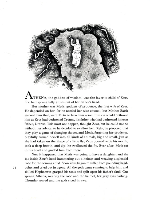 D'aulaires' Book of Greek Myths | PDF