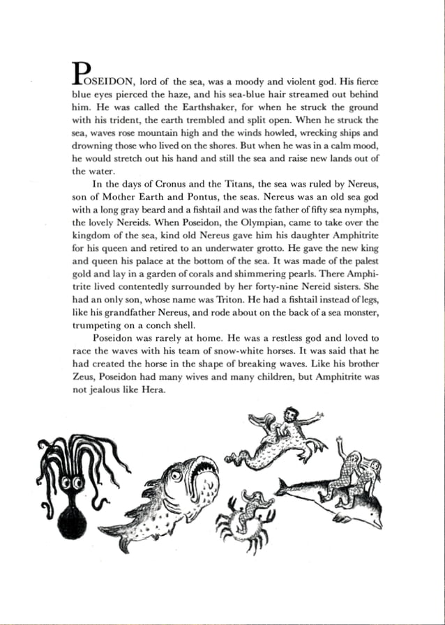D'aulaires' Book of Greek Myths | PDF