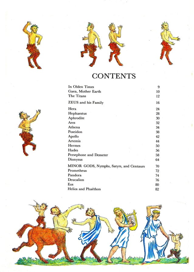D'aulaires' Book of Greek Myths | PDF