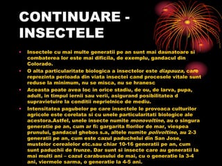 Daunatorii plantelor, daunele produse de daunatori | PDF