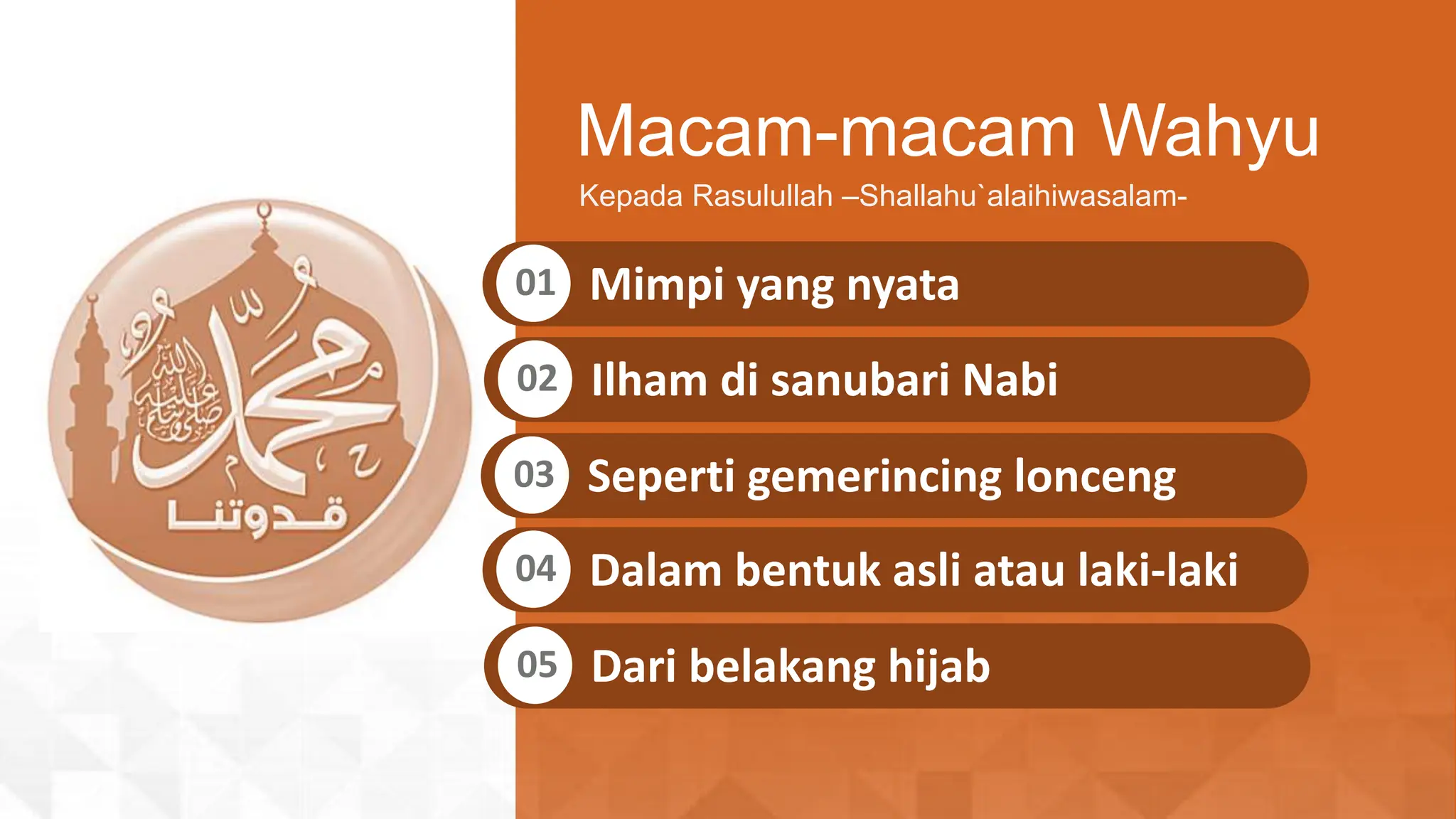 Daurah Sirah Nabawiyah Perjalanan Hidup Rasulullah.pptx