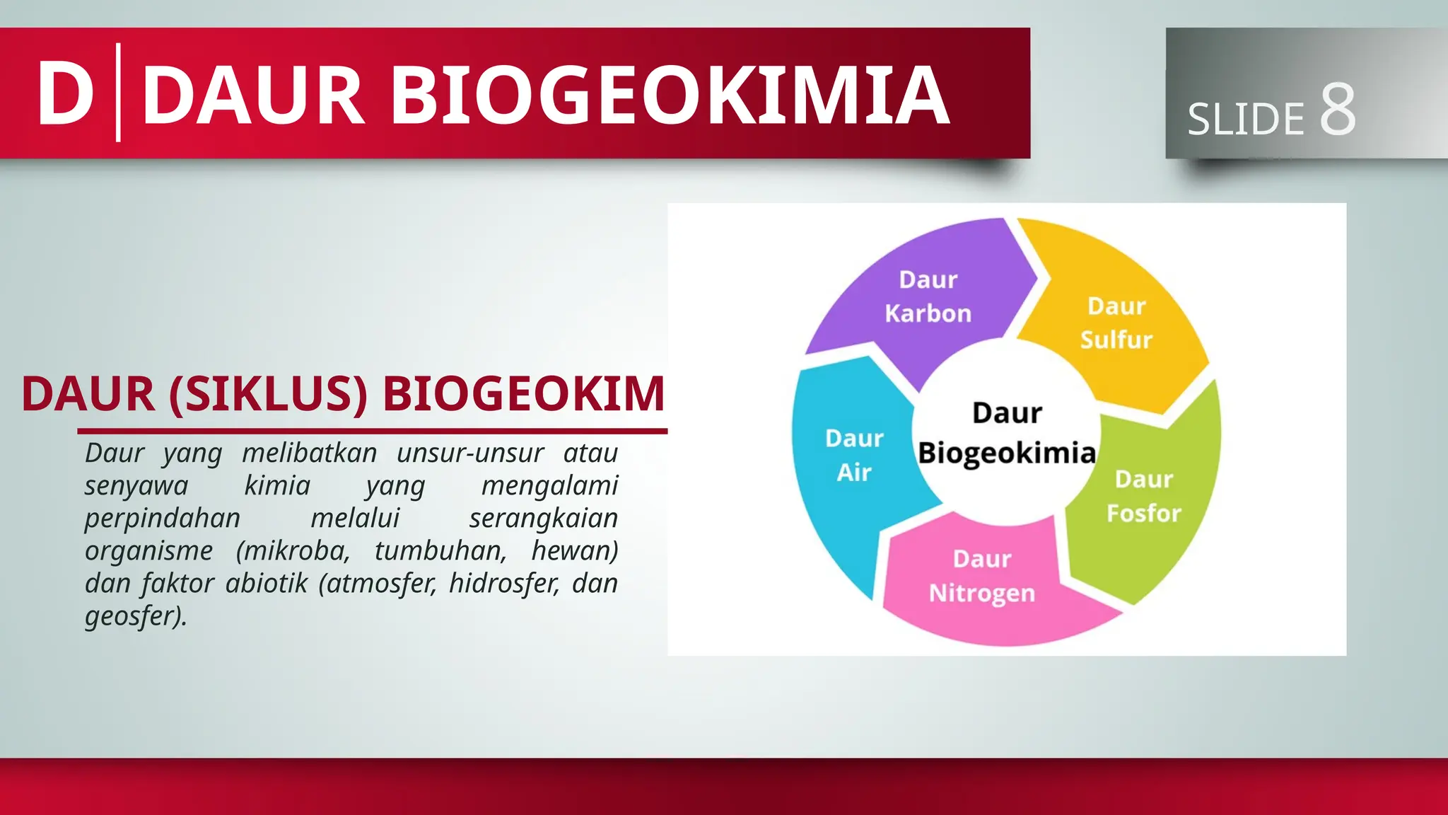 Daur Biogeokimia/ Siklus Biogeokimia (Bab Ekosistem) | PPTX