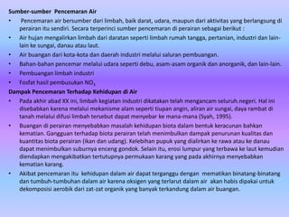 Daur biogeokimia dan pencemaran lingkungan | PPTX