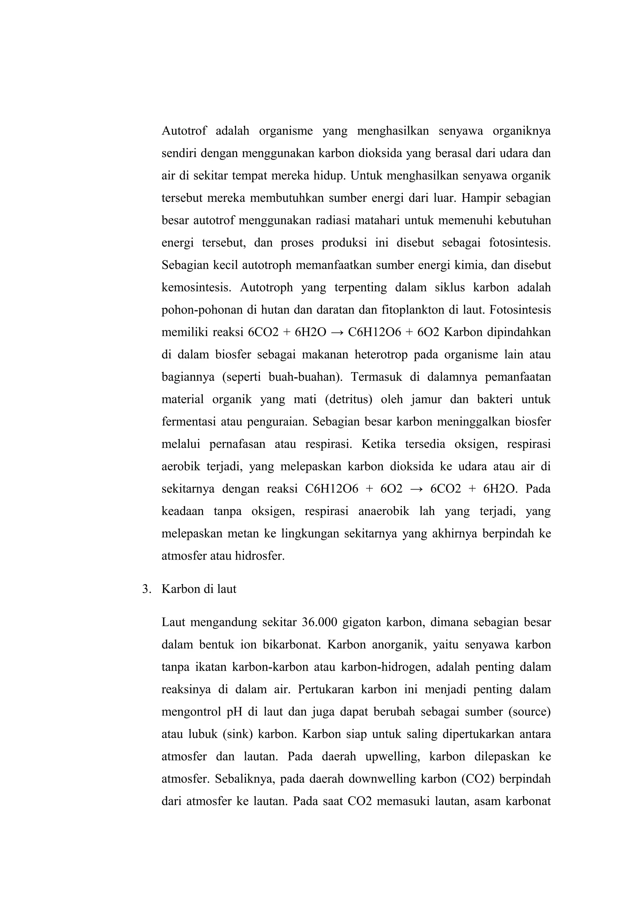 Daur biogeokimia daur carbon | DOC