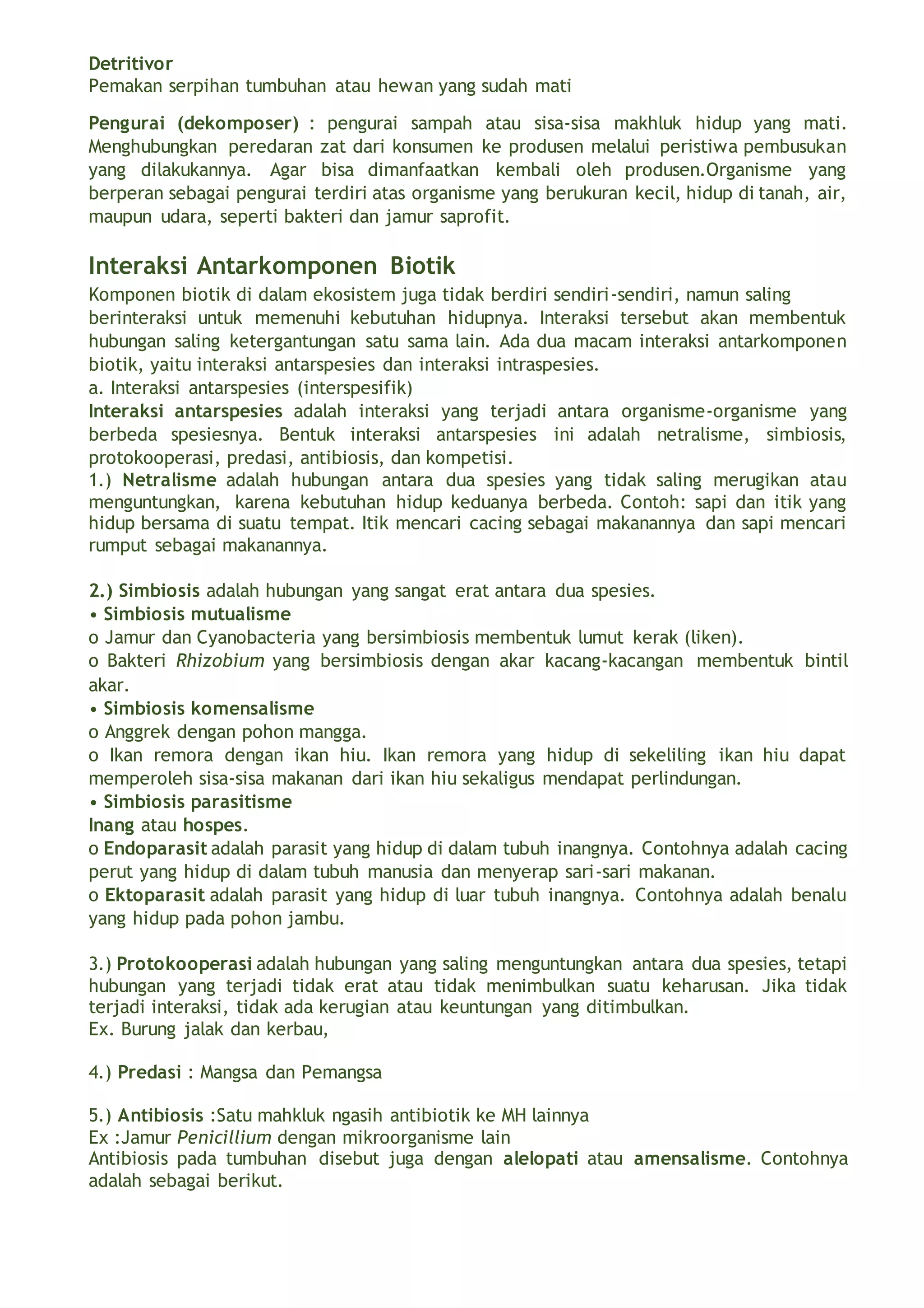 Daur biogeokimia + ekosistem | DOCX