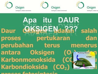 Daur oksigen 2 | PPTX