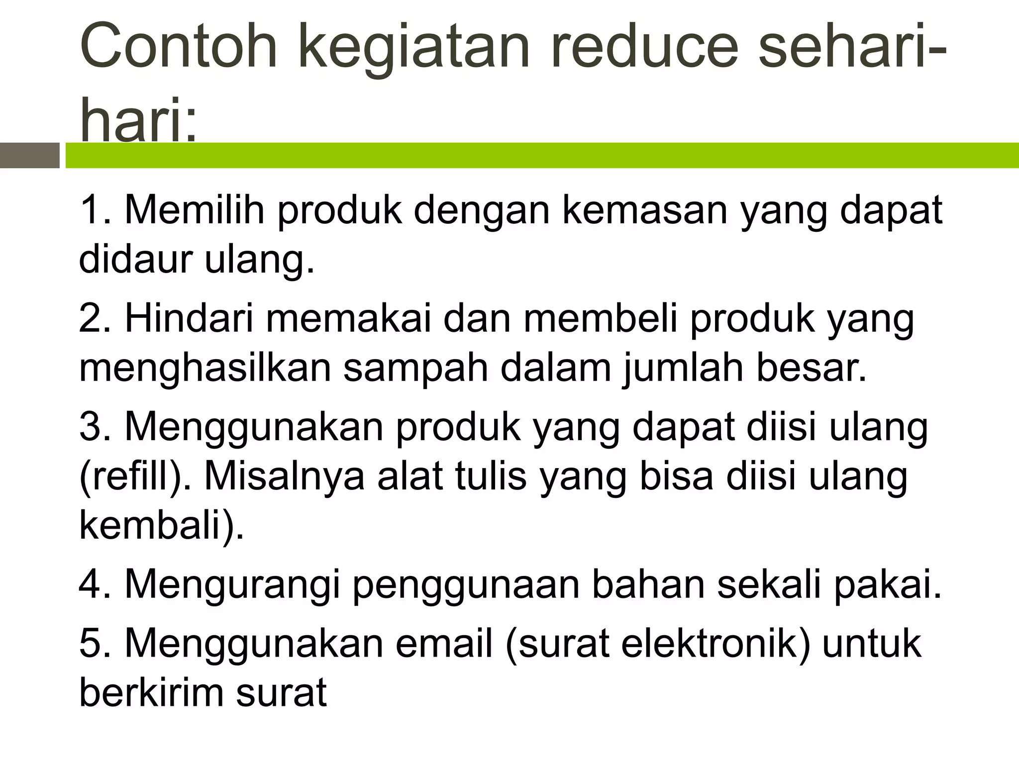 Daur Ulang | PPTX
