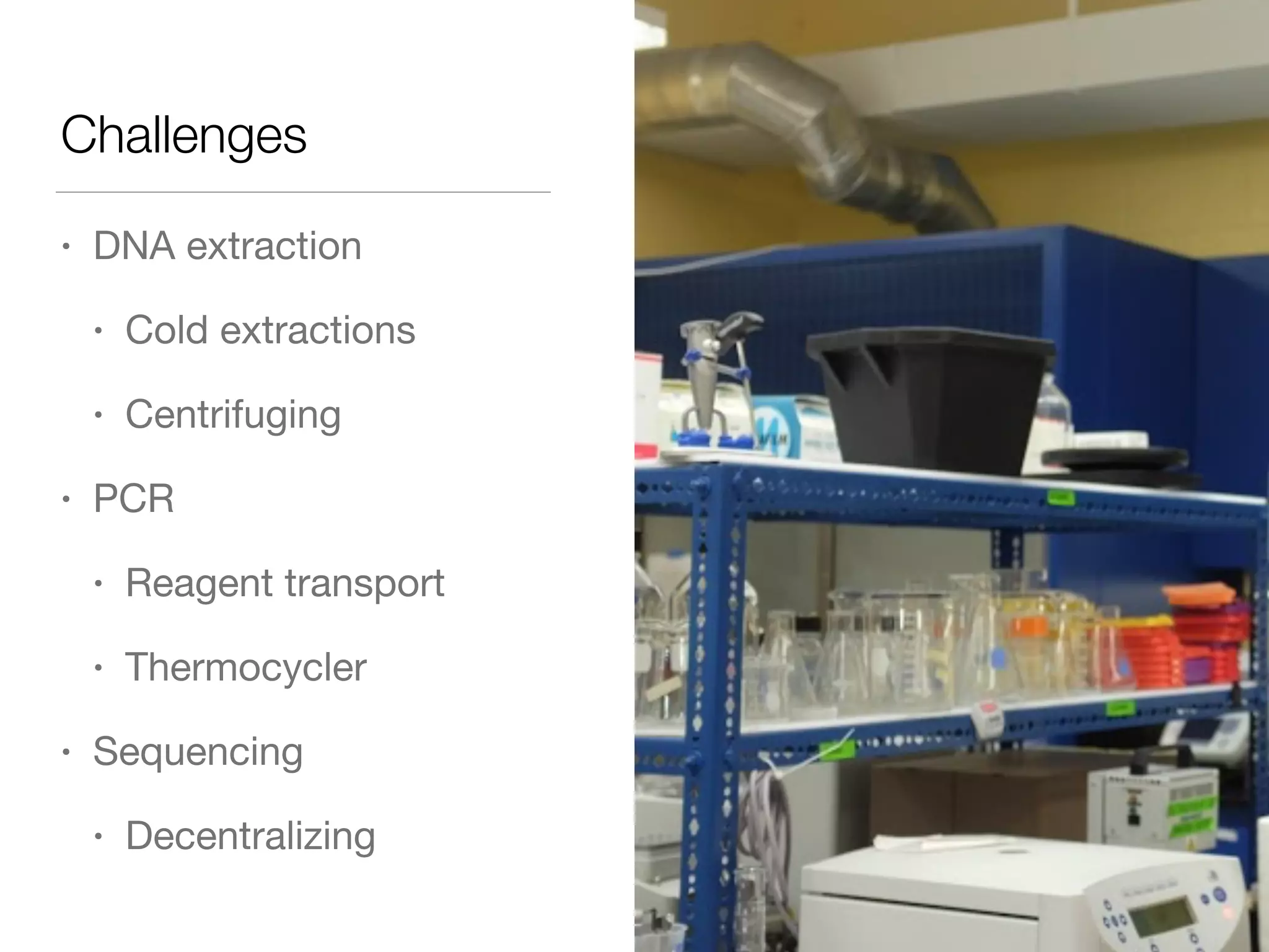 Labs without Borders: Methods for Extracting, Amplifying, and Sequencing in the Field | PPT