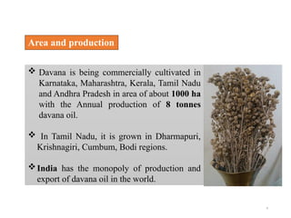 Davana breeding ( Breeding of aromatics).pptx
