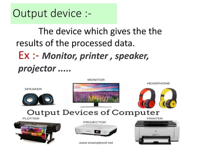Components of Computer system | PPT
