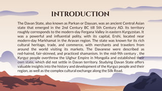 Davan State in Fergana Valley - History of Kyrgyz | PDF