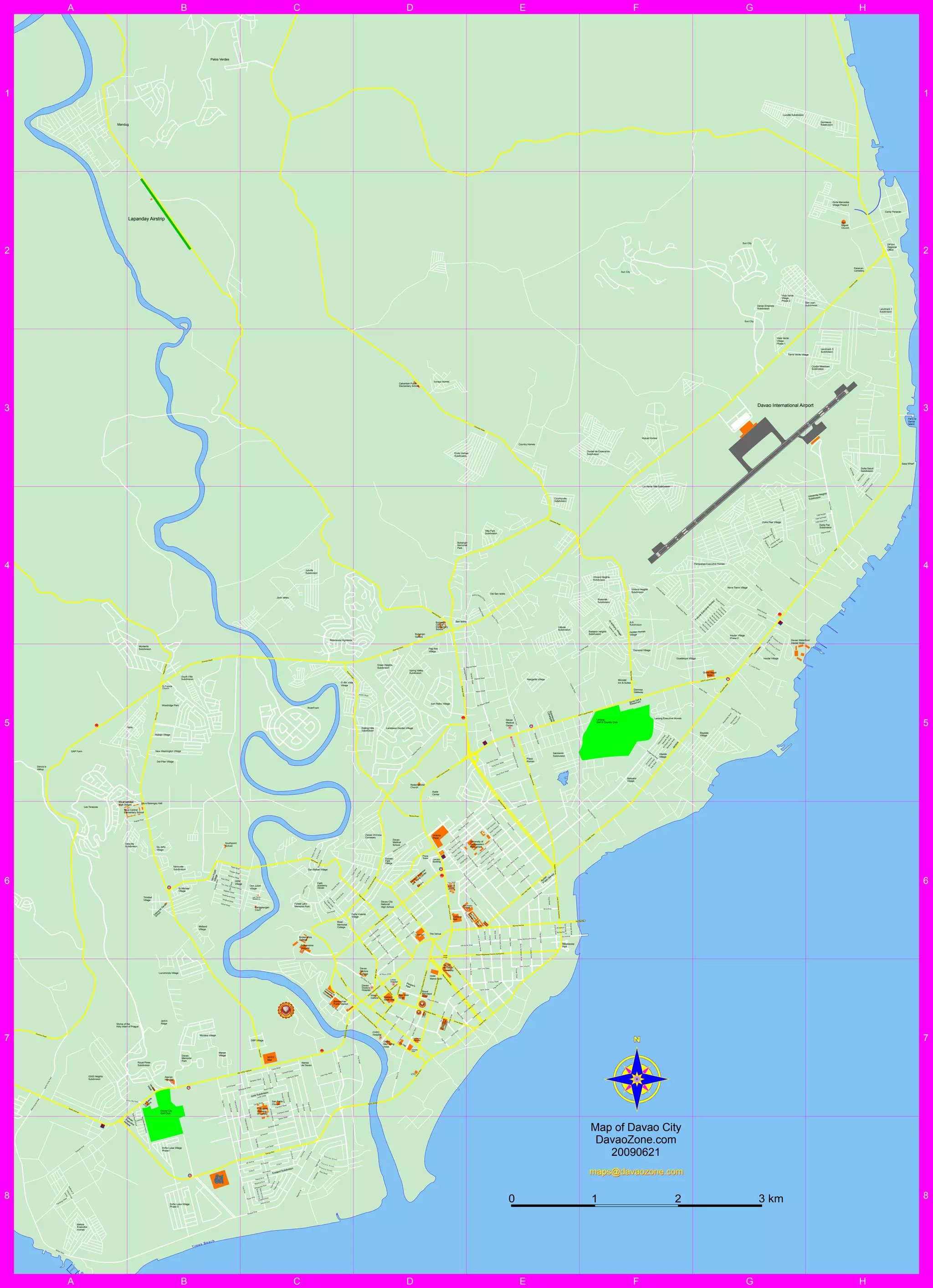 Davao city map | PDF