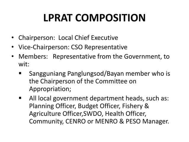 Davao lprap workshop usep | PPT