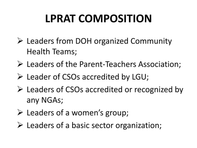 Davao lprap workshop usep | PPT