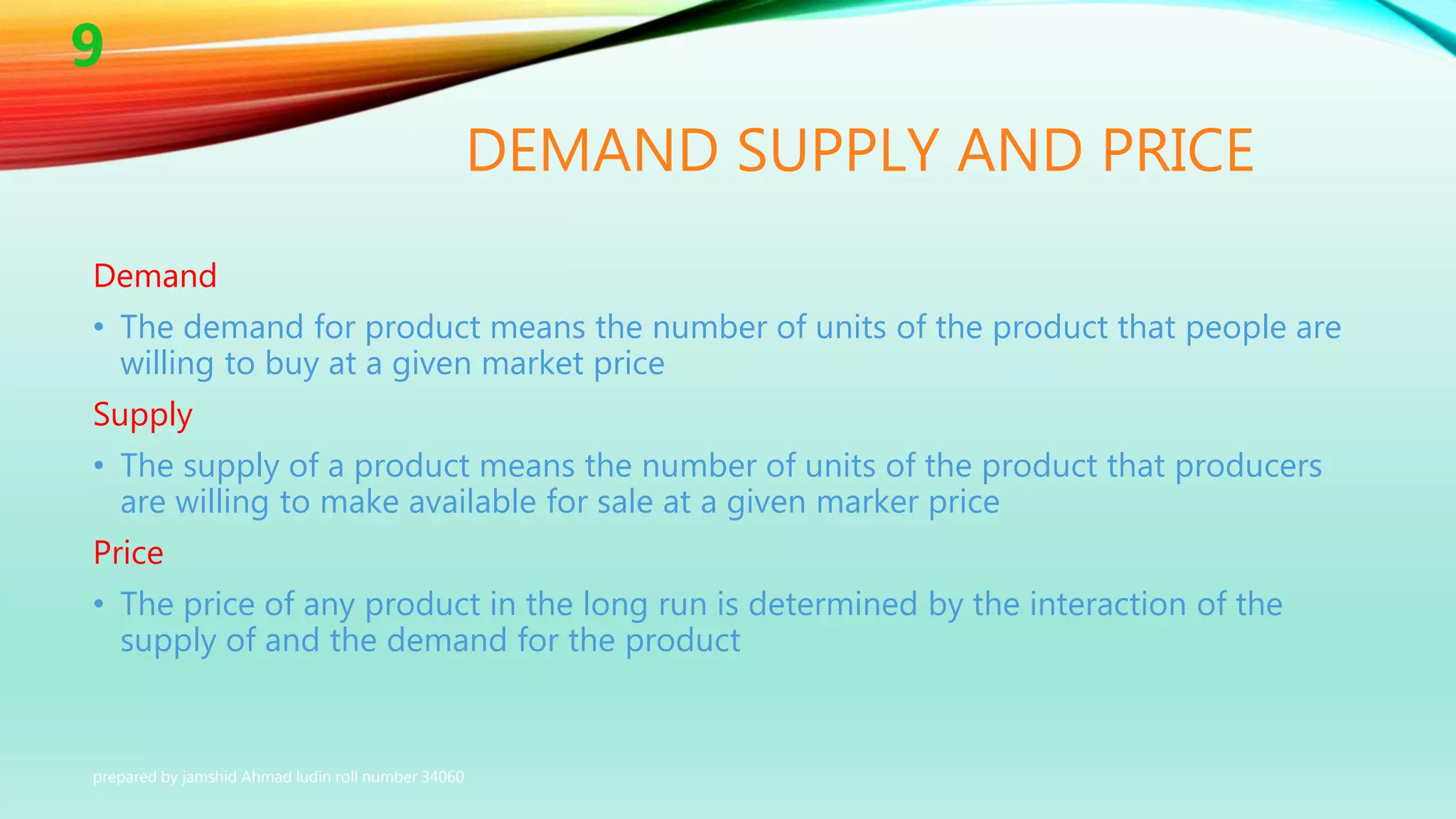 market mechanism | PPTX
