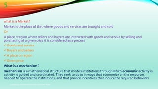 market mechanism | PPTX
