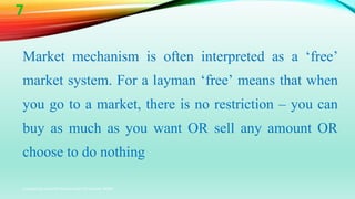market mechanism | PPTX