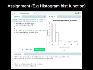 Data science : R Basics Harvard University | PPT