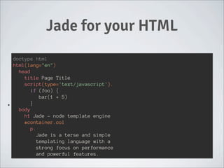 Frontend Development - Supercharge your frontend development with little languages and smart ...