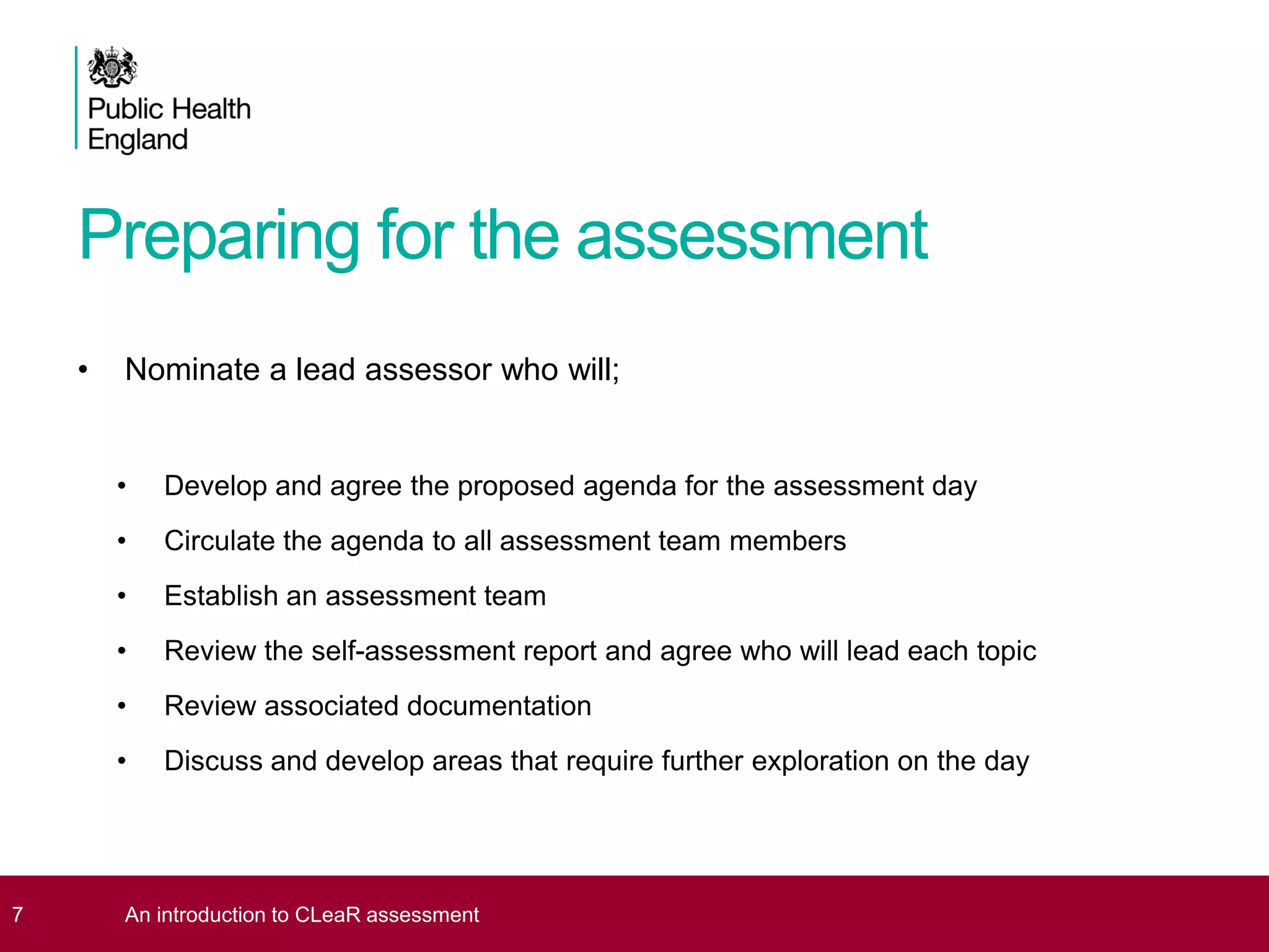 Dave Jones: NICE Guidance & the importance of self-assessment | PDF