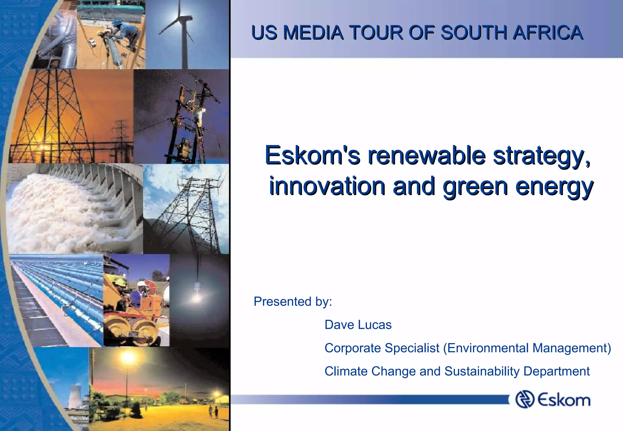 Eskom's Renewables Strategy | PPT
