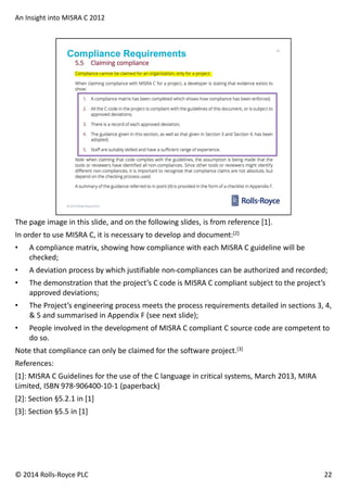 HIS Conf 2014: An Insight into MISRA-C | PDF | Programming Languages | Computing