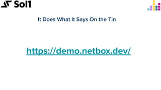 stackconf 2022: Intro to Netbox | PDF