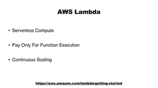 Event-driven Applications with Kafka, Micronaut, and AWS Lambda | Dave Klein, Confluent | PPT