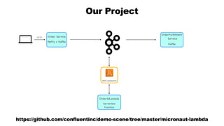 Event-driven Applications with Kafka, Micronaut, and AWS Lambda | Dave Klein, Confluent | PPT